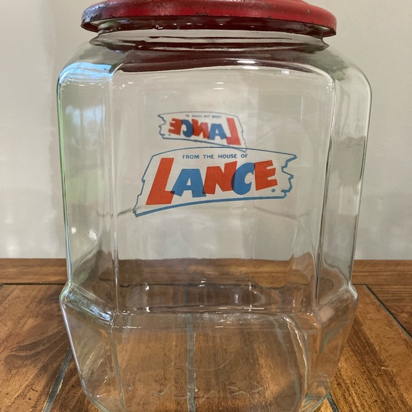 Lance | Storage & Organization | Vintage Lance Glass Jar | Poshmark